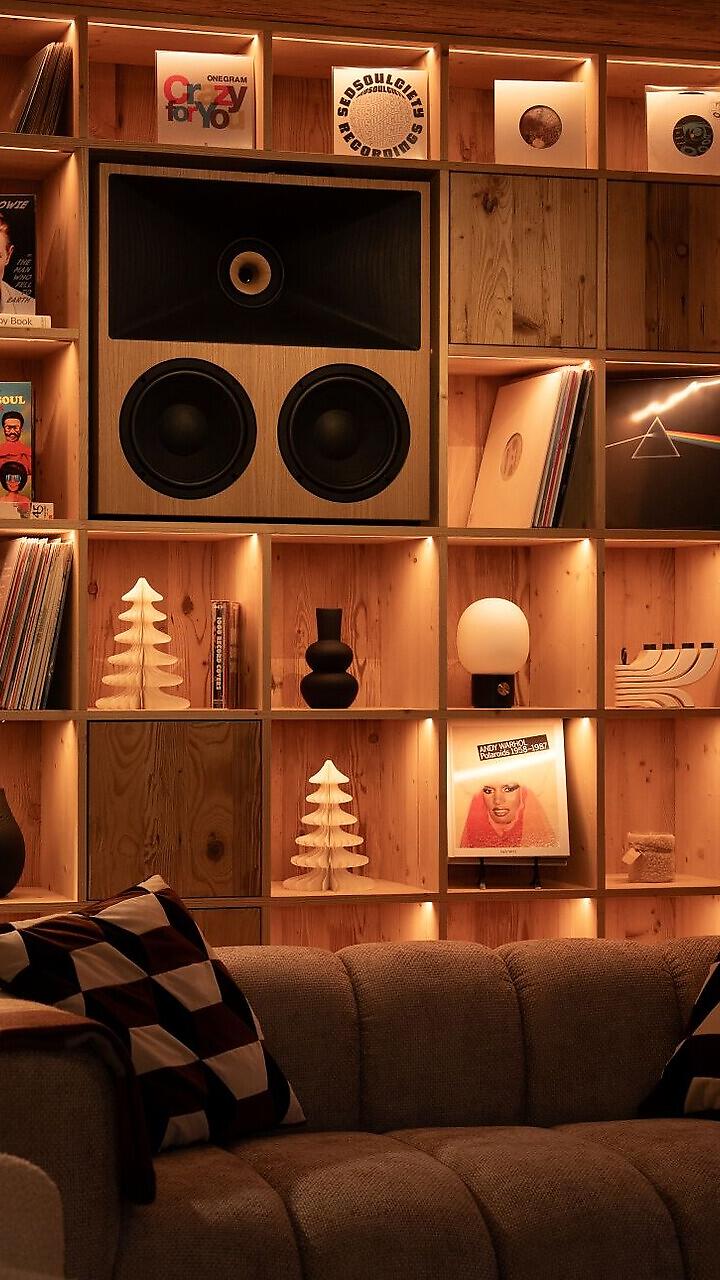 B-Side Alpine Hi-Fi Listening Bar